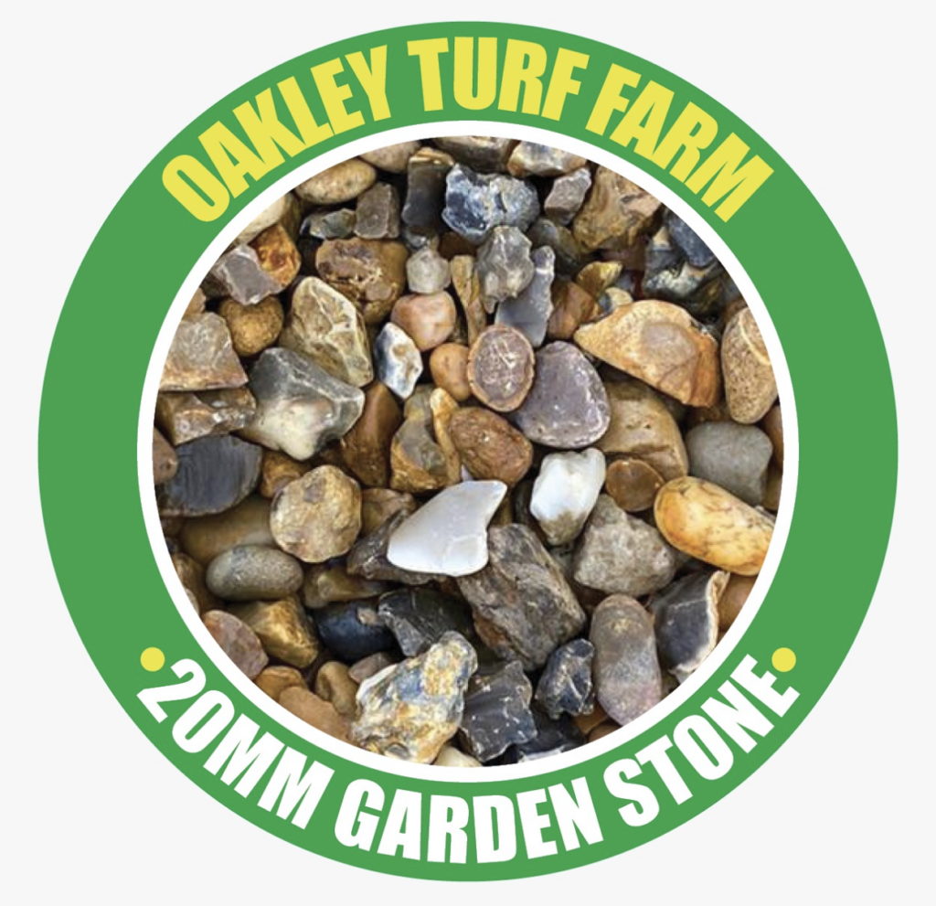 20mm Garden Stone Shingle | Oakley Turf Farm